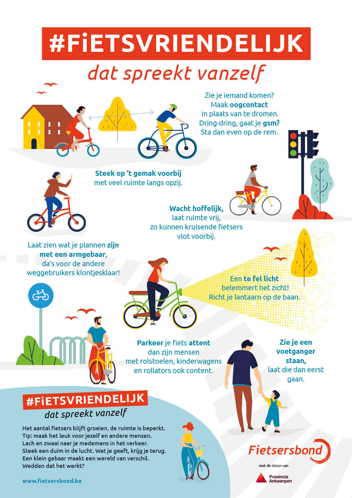 Zo word je een fietsvriendelijke fietser | VAB-Magazine